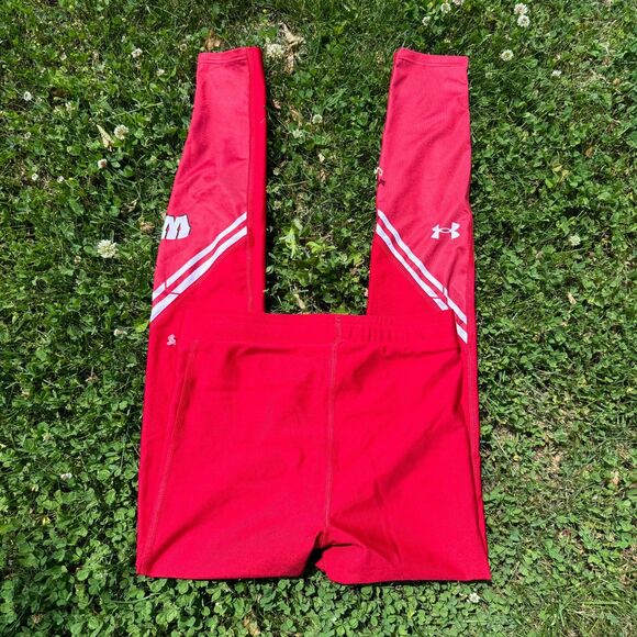 Under Armour | Pants & Jumpsuits | Ua Red Compression Uwmadison ...